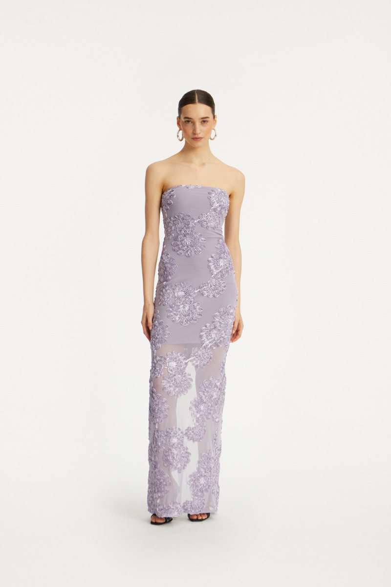 Rotate Purple Dress | Contemporary Ready to Wear | Coveti