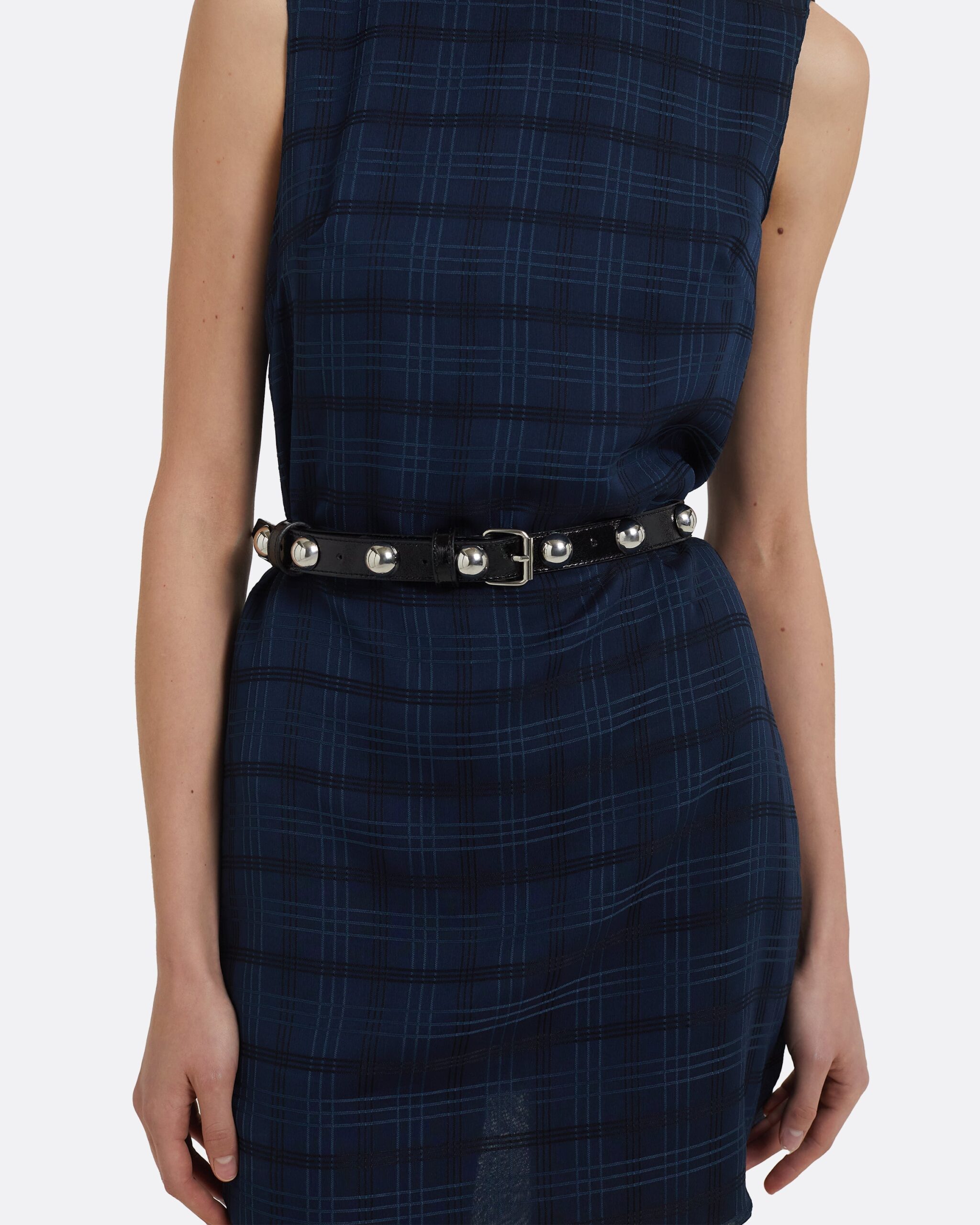Lulu Belt In Black | Safiyaa Belts Coveti