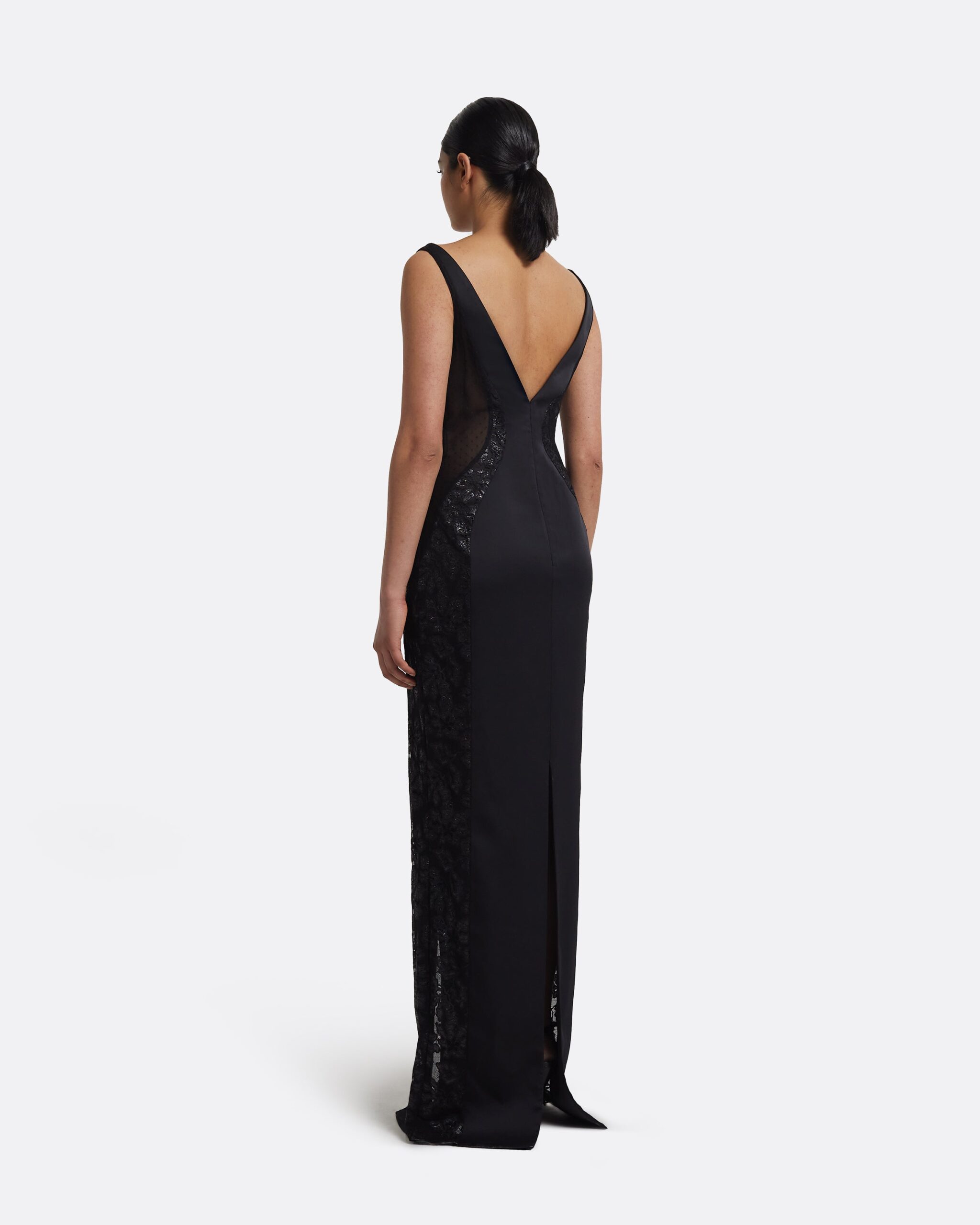 Shayla Long Dress In Black | Safiyaa Dresses Coveti