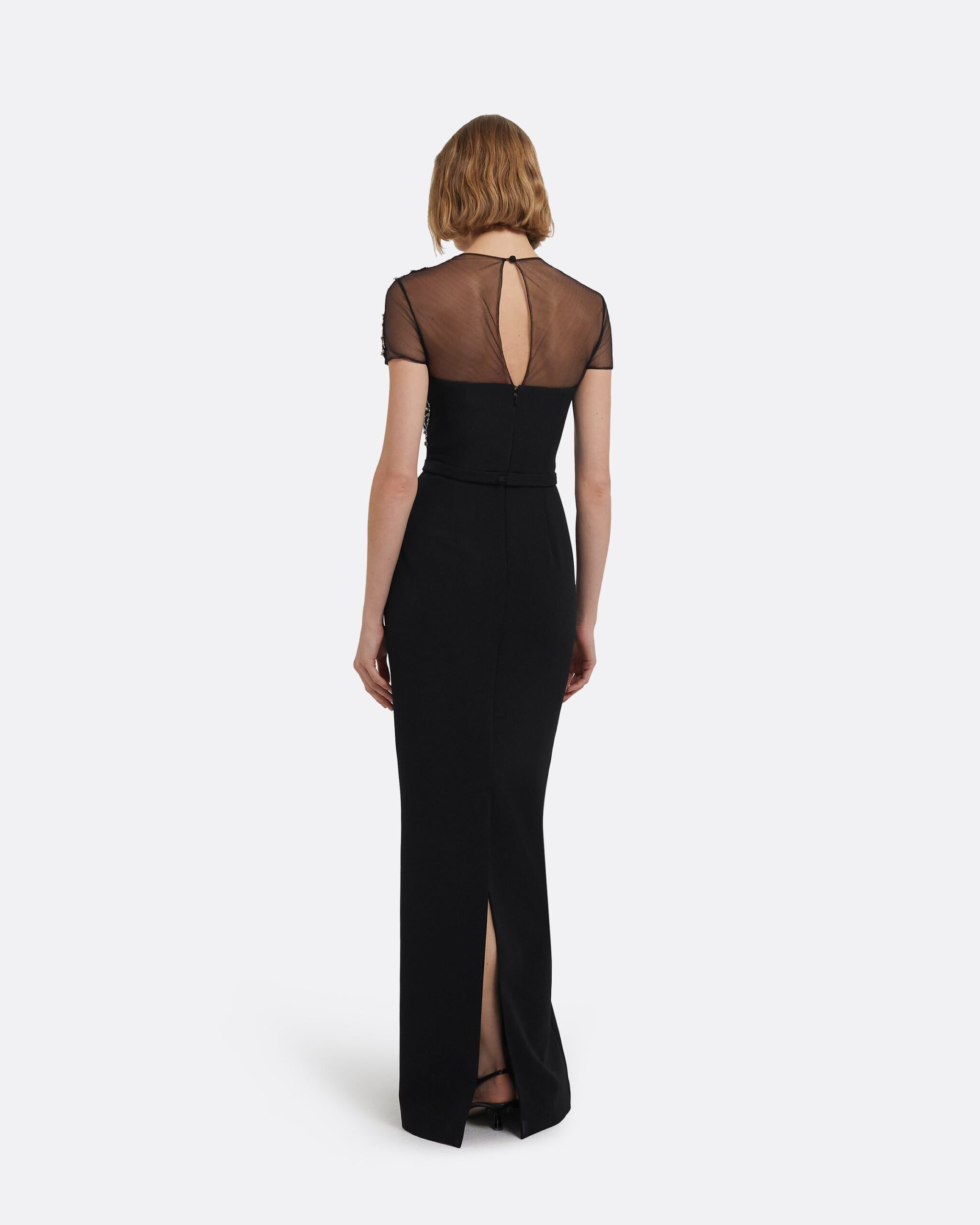 Solani Long Dress In Black | Safiyaa Dresses Coveti