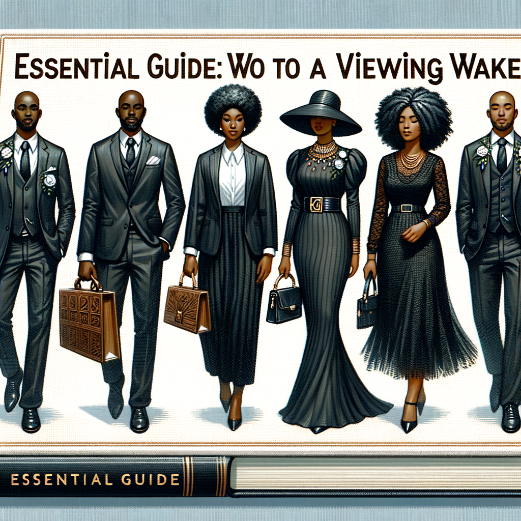 Essential Guide: What to Wear to a Viewing Wake | Fashion & Style Tips ...