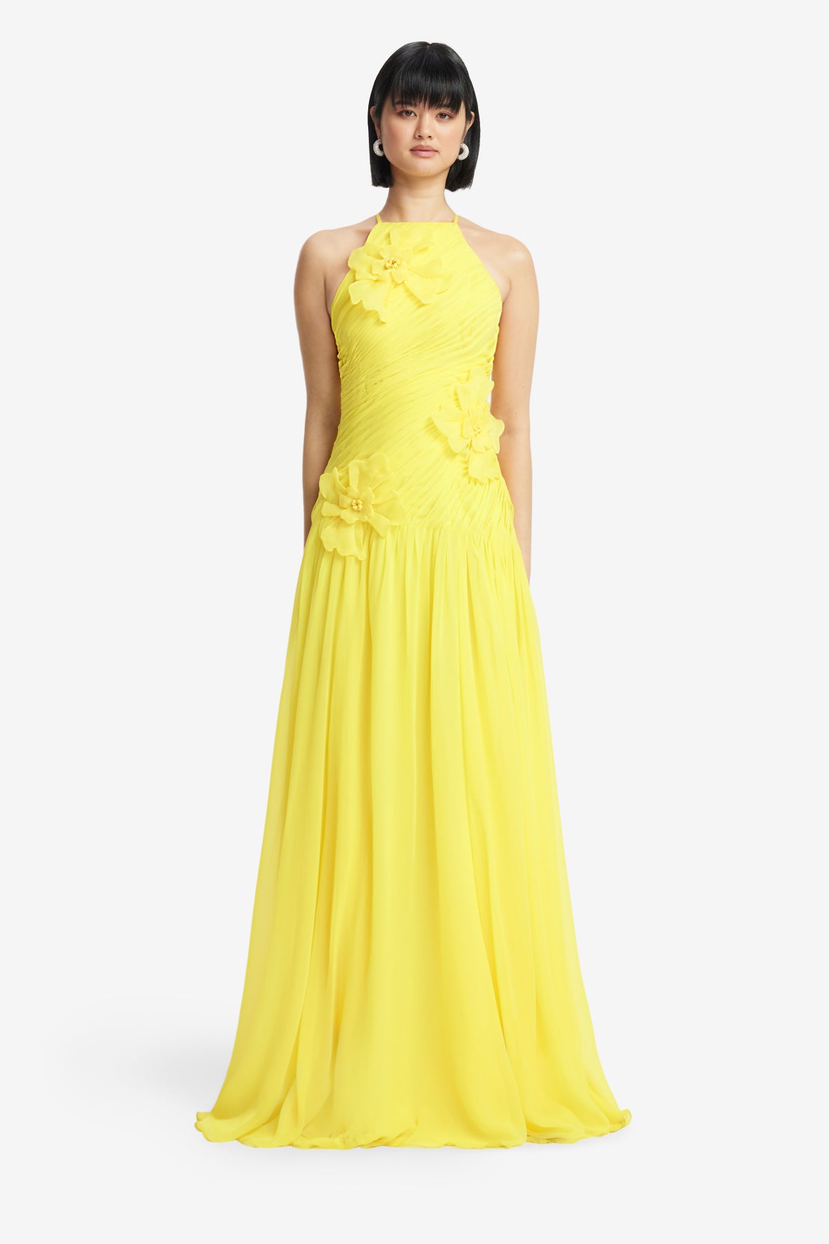 Leo Lin Yellow Dresses | 2025 Designer Midi & Maxi Dresses | Coveti