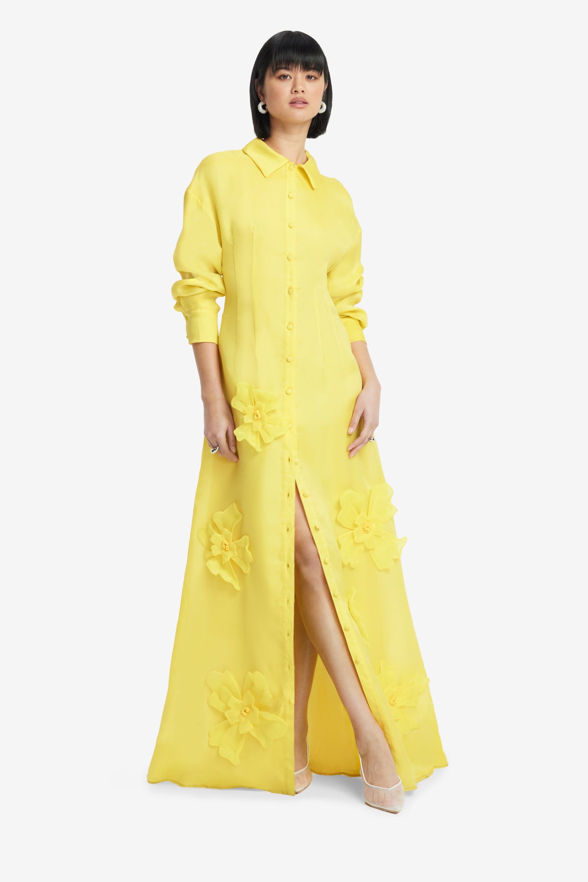 Leo Lin Yellow Dresses | 2025 Designer Midi & Maxi Dresses | Coveti