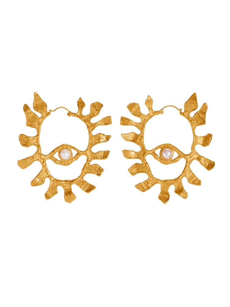Schiaparelli Earrings | Haute Couture Designer | Coveti