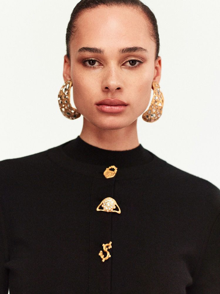 Schiaparelli Earrings | Haute Couture Designer | Coveti