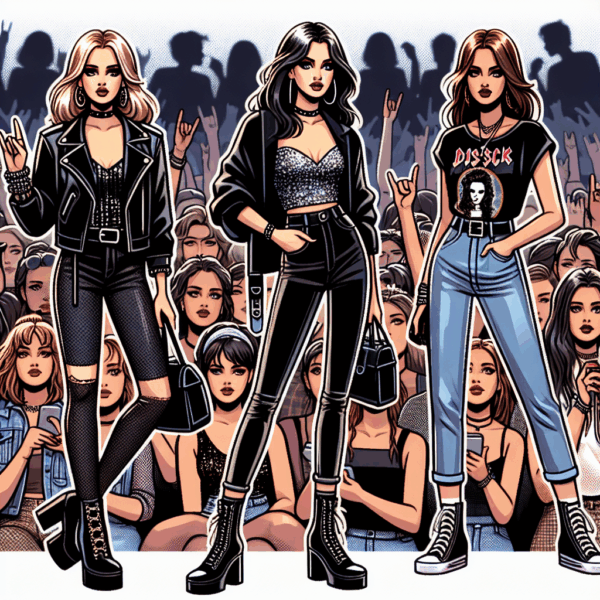 Rock Concert Ready: Stunning Outfits for Women | Fashion & Style Tips ...