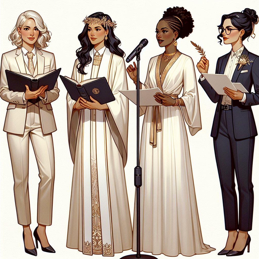 Wedding Officiant Style: Must-Have Looks for Women – Coveti