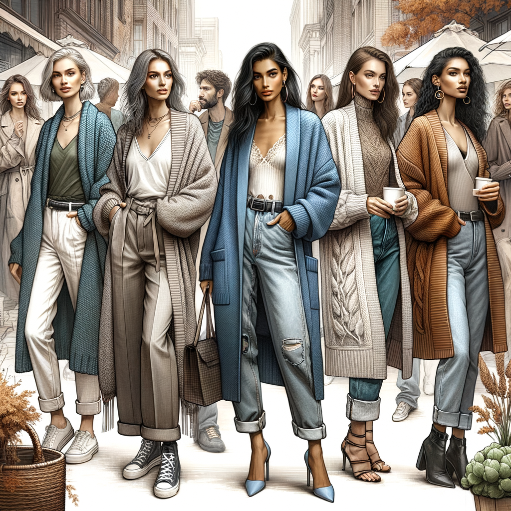 Stunning Looks for Women: What to Wear Under a Cardigan | Fashion ...