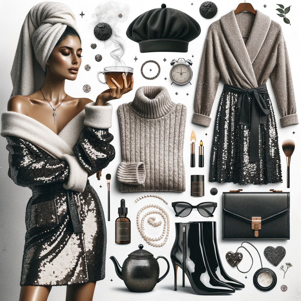 Head Spa Style Guide: Effortless Outfits for Black Sequin Skirts ...