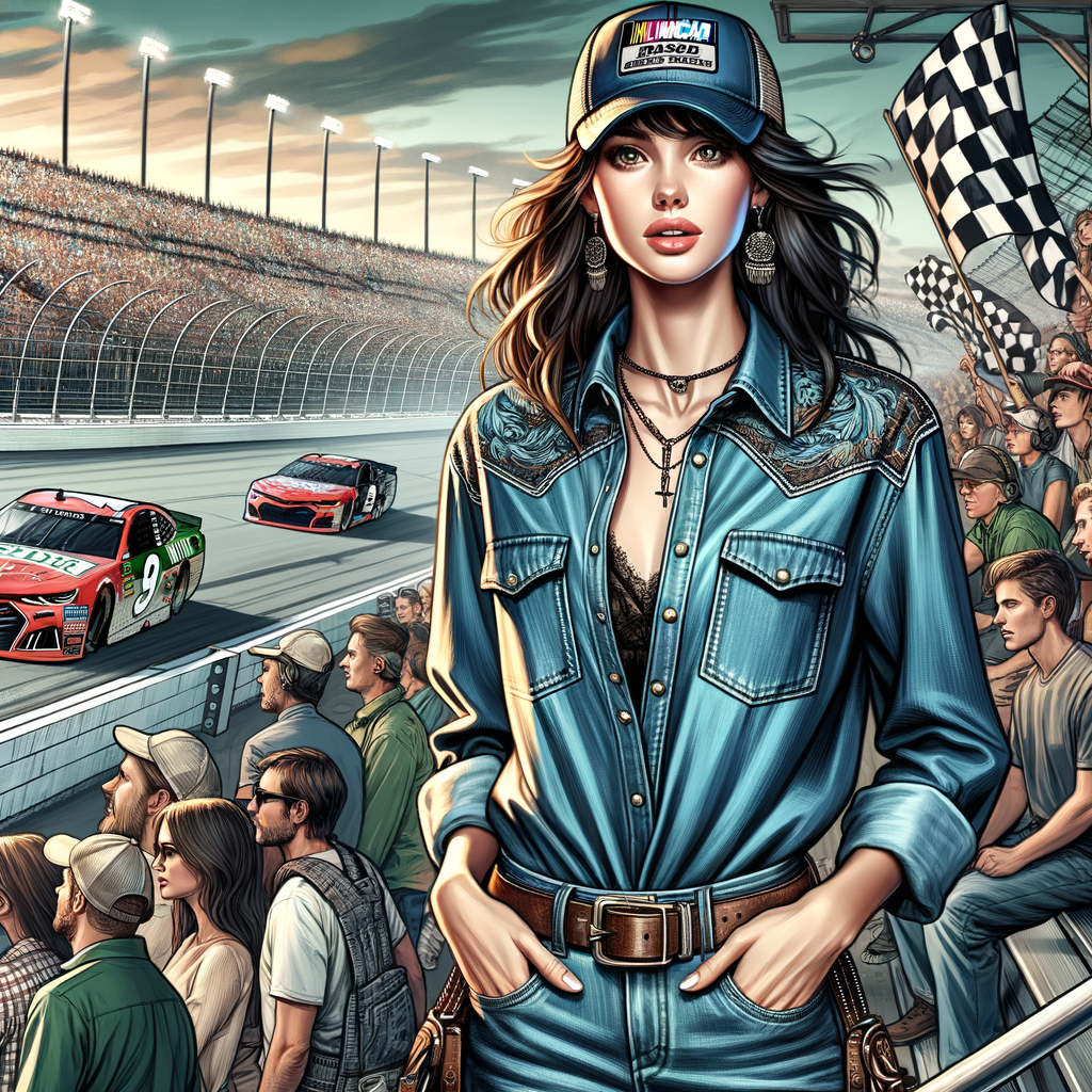 Stunning NASCAR Outfits: Effortless Denim Shirt Combos | Fashion ...