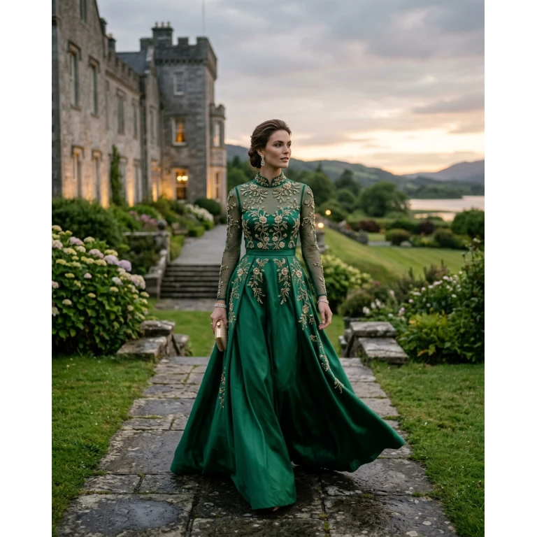 Resort Wear gala gown in Burgundy Summer 2026 | Fashion & Style Tips ...